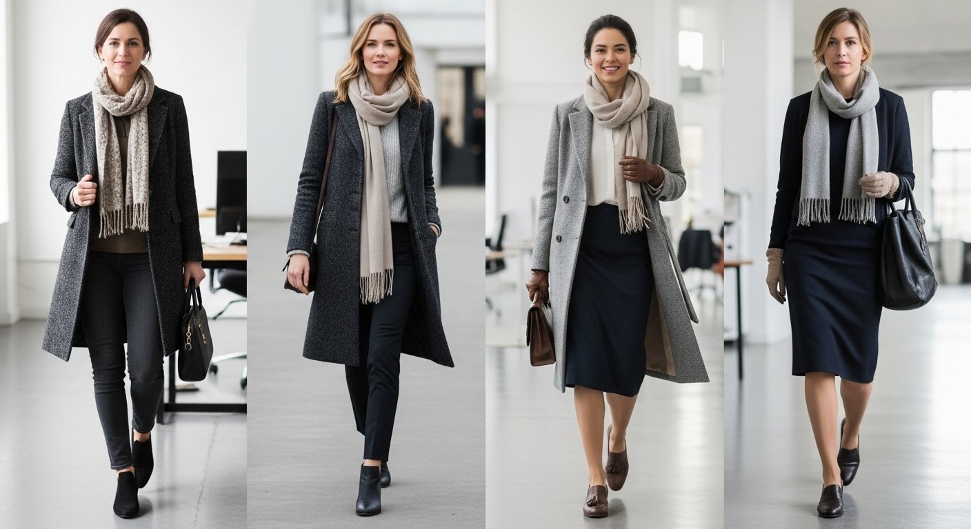 Winter Office Outfits for Women