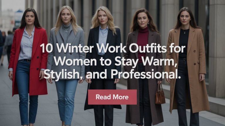 10 Winter Work Outfits for Women to Stay Warm, Stylish, and Professional