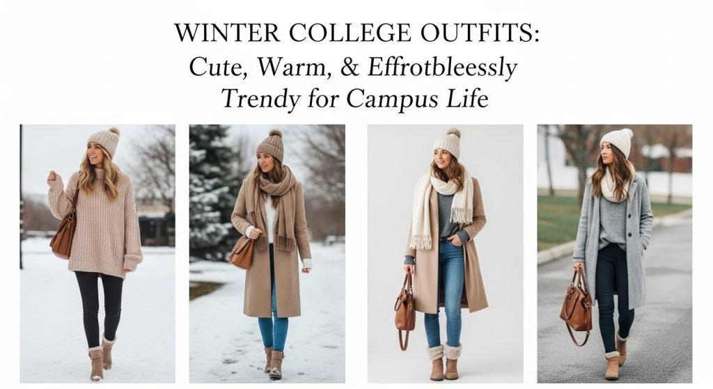 Winter College Outfits: Cute, Warm, and Effortlessly Trendy for Campus Life