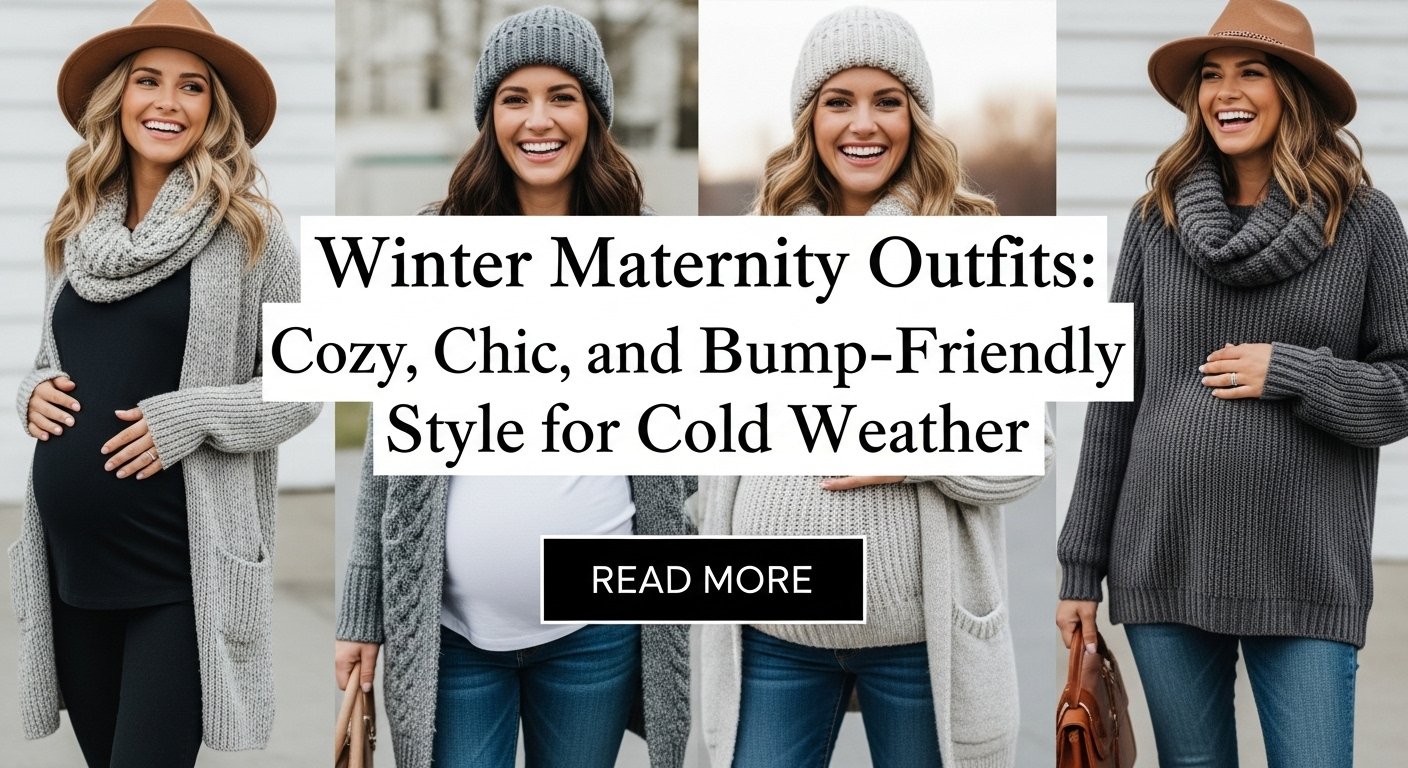 Winter Maternity Outfits: Cozy, Chic, and Bump-Friendly Style for Cold ...
