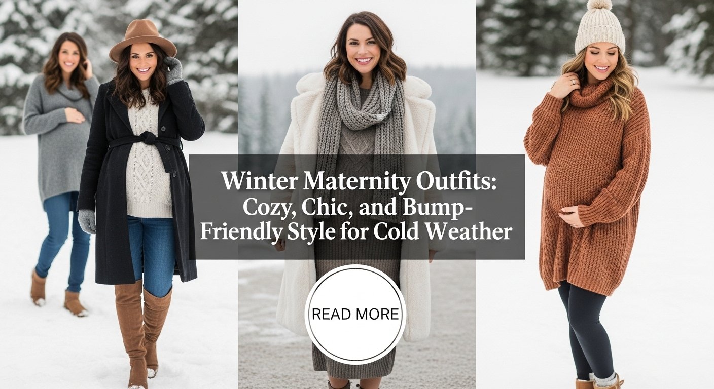 Winter Maternity Outfits: Cozy, Chic, and Bump-Friendly Style for Cold ...